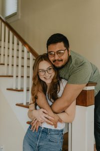 Cozy In-Home Couples Session // Bailey + Derek - Jamie Tobin Photography
